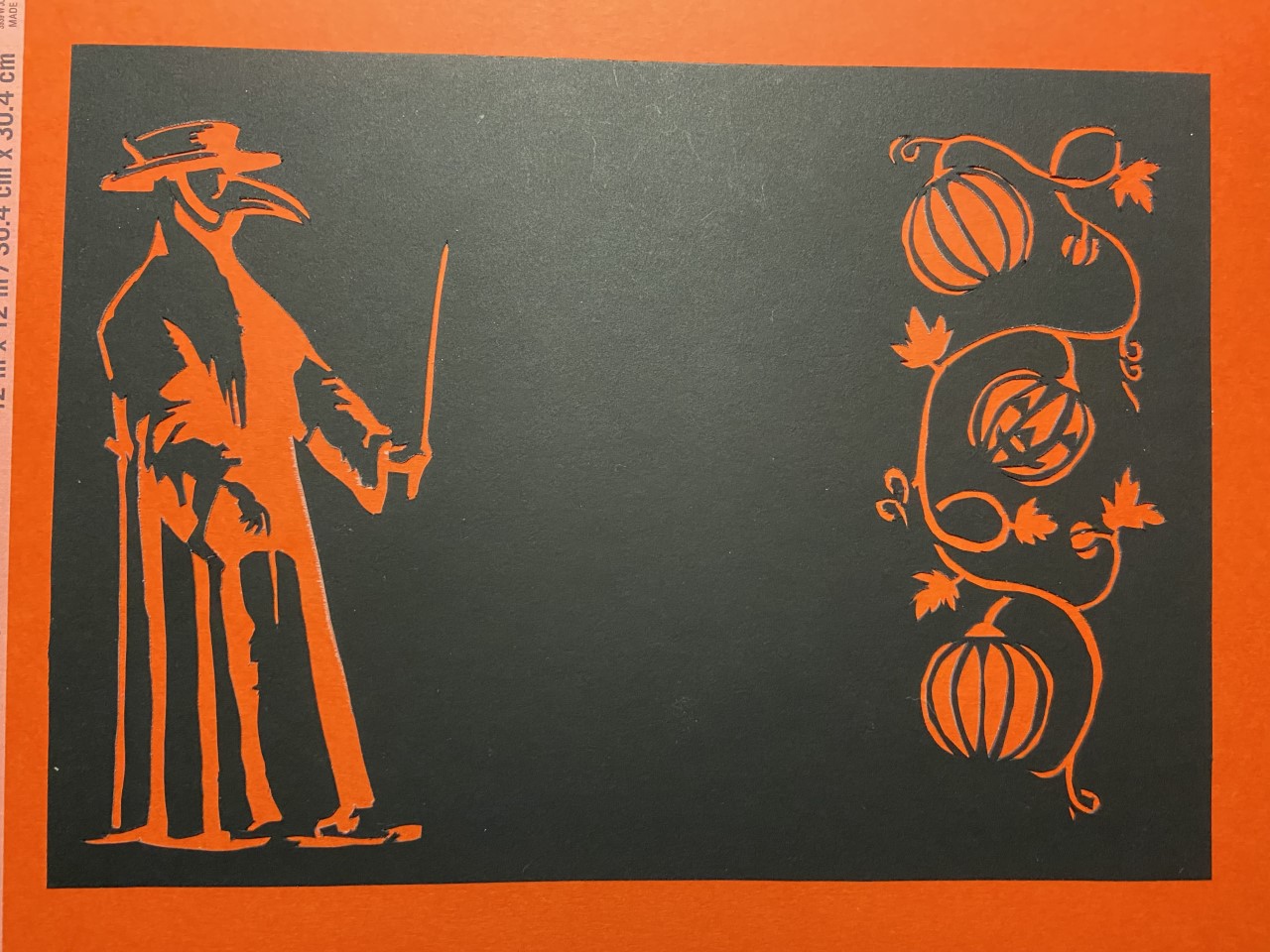 Queen’s Prize – Paper cutting – Sir Seved Ribbing, SCA